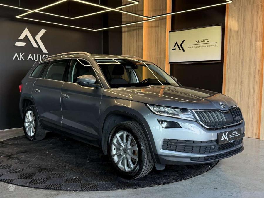 Pelēks Skoda Kodiaq 2019 Kauņa, ar dzinēja tilpumu 1.97 L un nobraukumu 217 tūkst. km par 18990 €, foto 3 vietnē AUTOMOTO.COM.LV