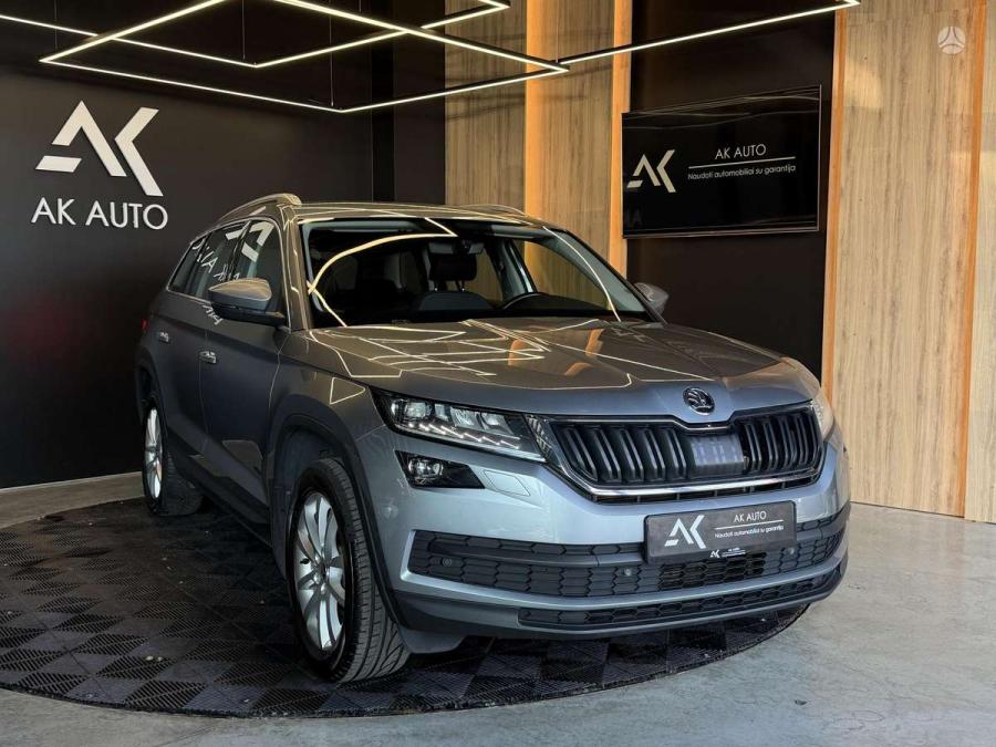 Pelēks Skoda Kodiaq 2019 Kauņa, ar dzinēja tilpumu 1.97 L un nobraukumu 217 tūkst. km par 18990 €, foto 4 vietnē AUTOMOTO.COM.LV