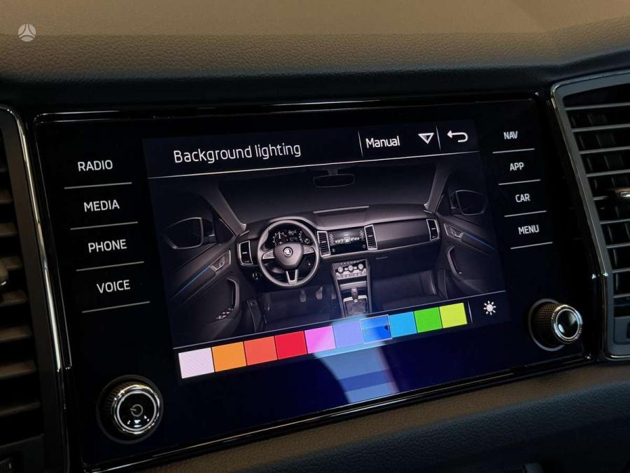Pelēks Skoda Kodiaq 2019 Kauņa, ar dzinēja tilpumu 1.97 L un nobraukumu 217 tūkst. km par 18990 €, foto 39 vietnē AUTOMOTO.COM.LV