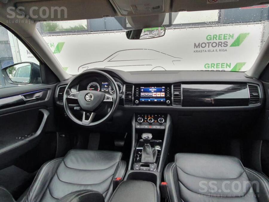 Серый Шкода Kodiaq 2019 в Рига, объемом двигателя 2.00 л и пробегом 192 тыс. км за 19900 €, фото 7 на AUTOMOTO.COM.LV