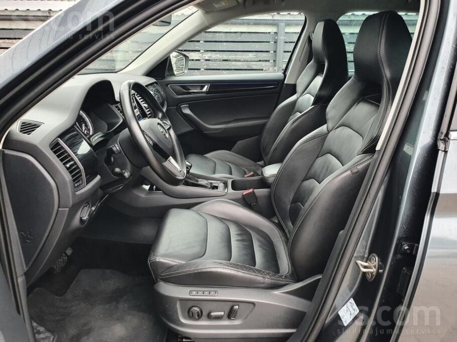 Серый Шкода Kodiaq 2019 в Рига, объемом двигателя 2.00 л и пробегом 192 тыс. км за 19900 €, фото 8 на AUTOMOTO.COM.LV