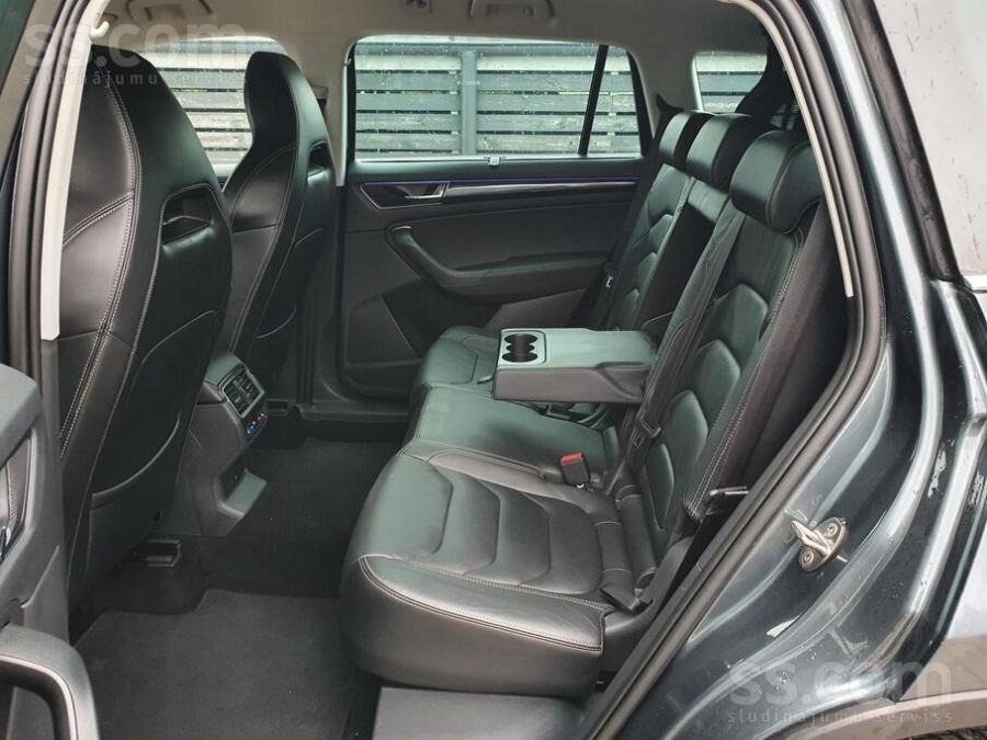 Серый Шкода Kodiaq 2019 в Рига, объемом двигателя 2.00 л и пробегом 192 тыс. км за 19900 €, фото 9 на AUTOMOTO.COM.LV