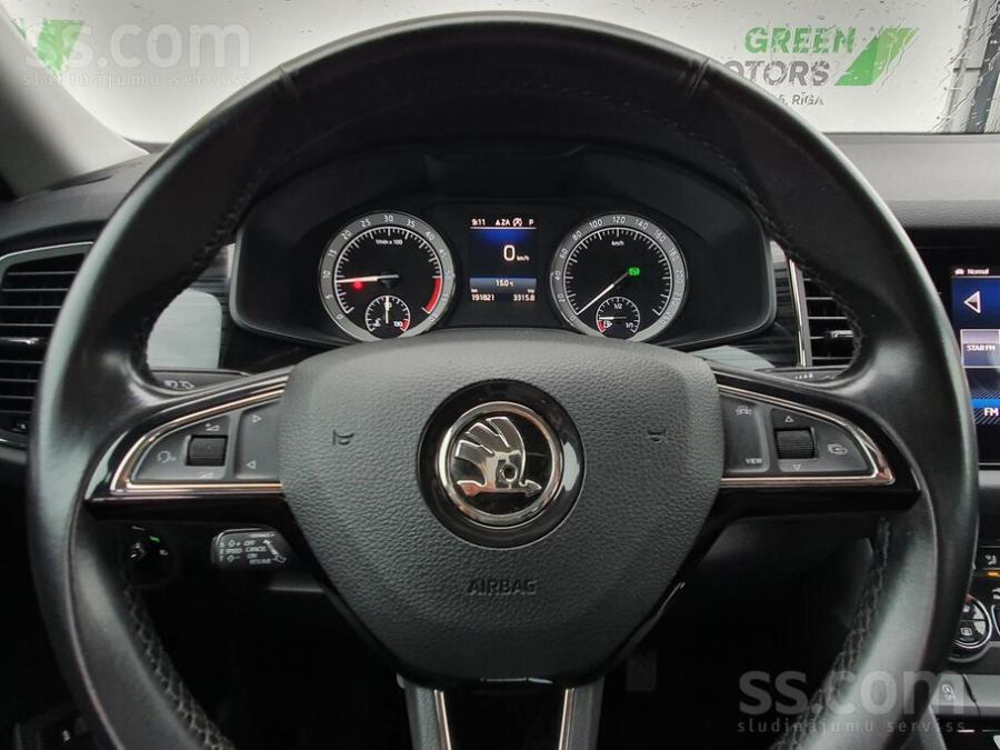 Серый Шкода Kodiaq 2019 в Рига, объемом двигателя 2.00 л и пробегом 192 тыс. км за 19900 €, фото 14 на AUTOMOTO.COM.LV