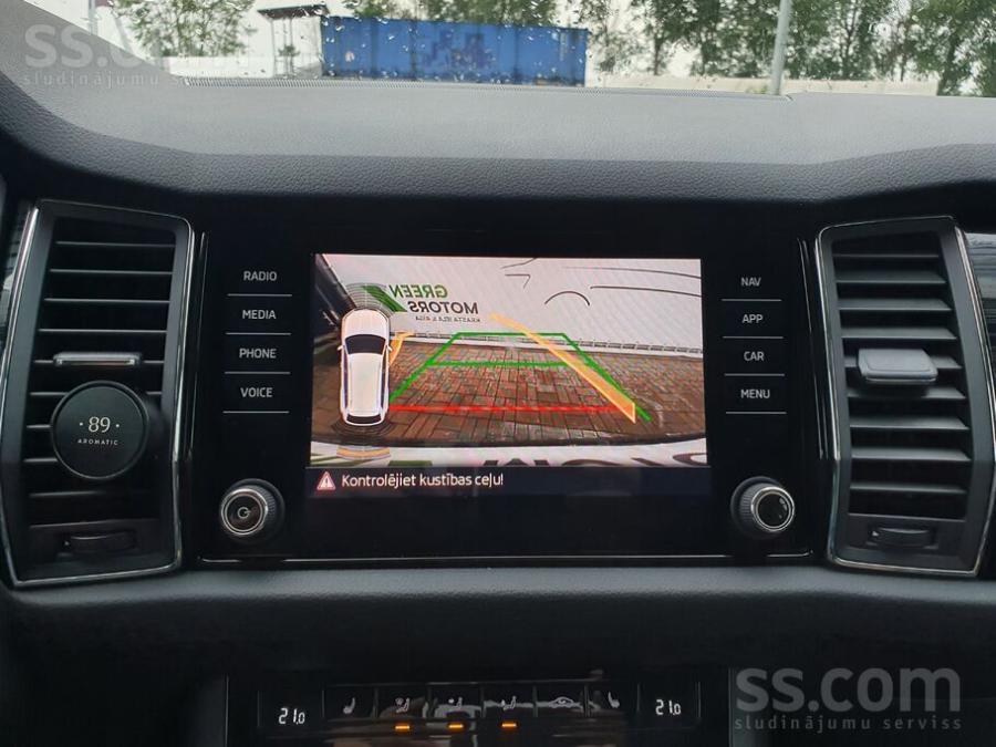 Серый Шкода Kodiaq 2019 в Рига, объемом двигателя 2.00 л и пробегом 192 тыс. км за 19900 €, фото 27 на AUTOMOTO.COM.LV
