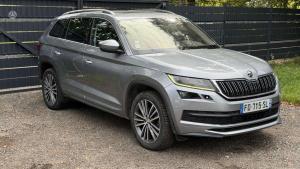 Grey Skoda Kodiaq 2019 in Jonava, with an engine capacity of 1.97 L and mileage of 240 thousand km for 11900 €, photo 10 on AUTOMOTO.COM.LV