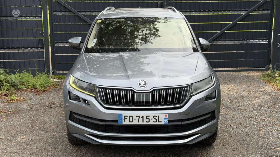 Grey Skoda Kodiaq 2019 in Jonava, with an engine capacity of 1.97 L and mileage of 240 thousand km for 11900 €, photo 11 on AUTOMOTO.COM.LV