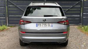 Grey Skoda Kodiaq 2019 in Jonava, with an engine capacity of 1.97 L and mileage of 240 thousand km for 11900 €, photo 15 on AUTOMOTO.COM.LV