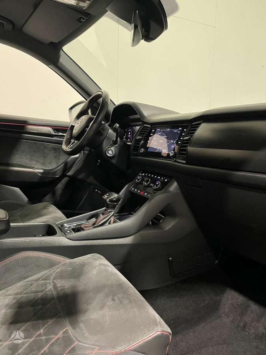 Серый Шкода Kodiaq 2019 в Клайпеда, объемом двигателя 1.97 л и пробегом 231 тыс. км за 23999 €, фото 15 на AUTOMOTO.COM.LV