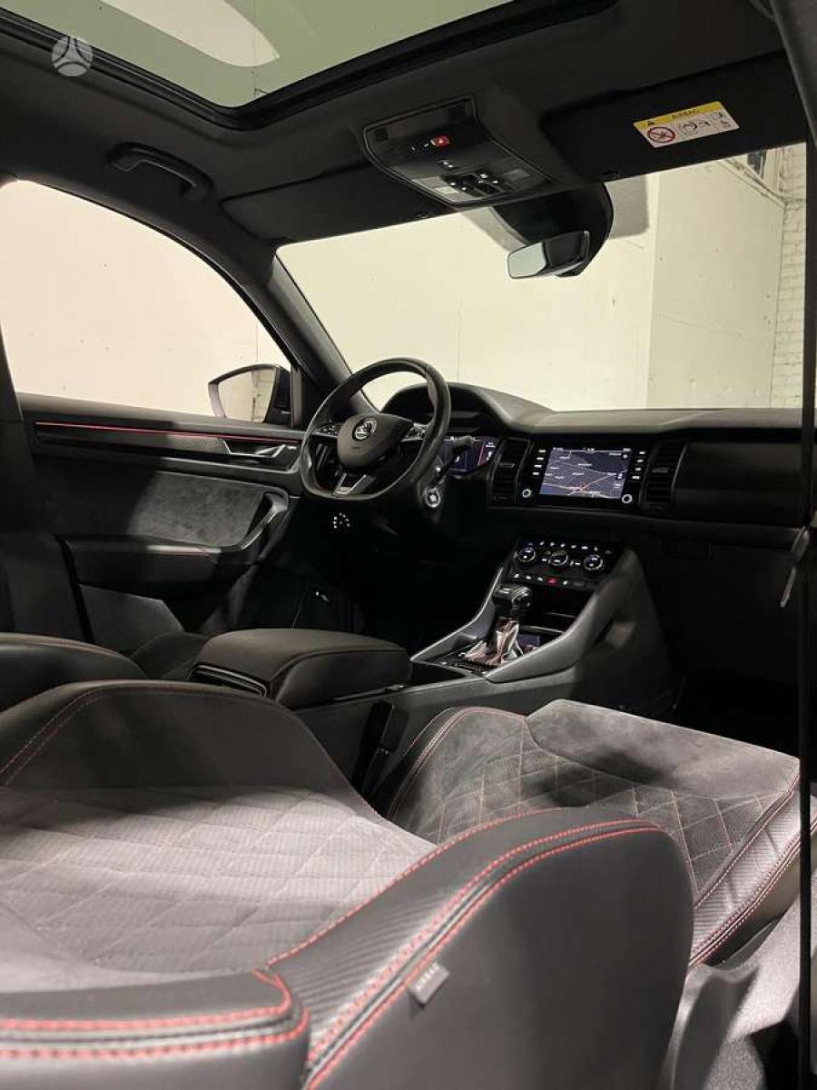 Серый Шкода Kodiaq 2019 в Клайпеда, объемом двигателя 1.97 л и пробегом 231 тыс. км за 23999 €, фото 20 на AUTOMOTO.COM.LV