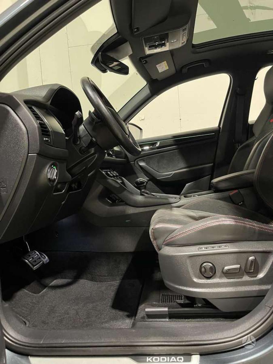 Серый Шкода Kodiaq 2019 в Клайпеда, объемом двигателя 1.97 л и пробегом 231 тыс. км за 23999 €, фото 37 на AUTOMOTO.COM.LV