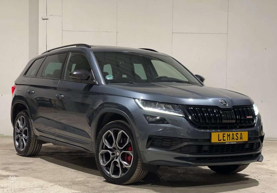 Серый Шкода Kodiaq 2019 в Клайпеда, объемом двигателя 1.97 л и пробегом 231 тыс. км за 23999 €, фото 40 на AUTOMOTO.COM.LV