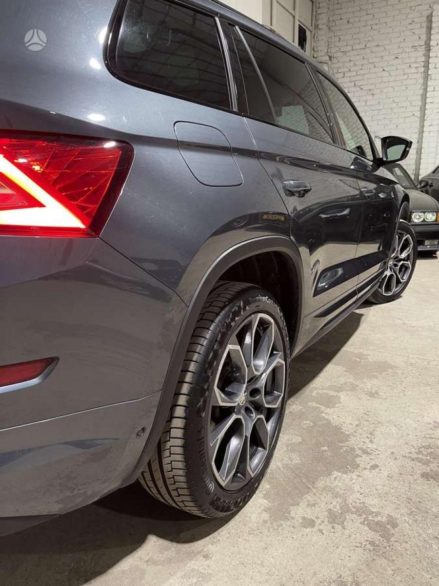 Серый Шкода Kodiaq 2019 в Клайпеда, объемом двигателя 1.97 л и пробегом 231 тыс. км за 23999 €, фото 46 на AUTOMOTO.COM.LV