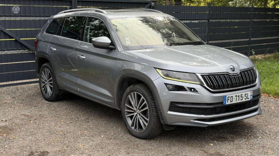 Pelēks Skoda Kodiaq 2019 Jonava, ar dzinēja tilpumu 1.97 L un nobraukumu 240 tūkst. km par 11600 €, foto 8 vietnē AUTOMOTO.COM.LV