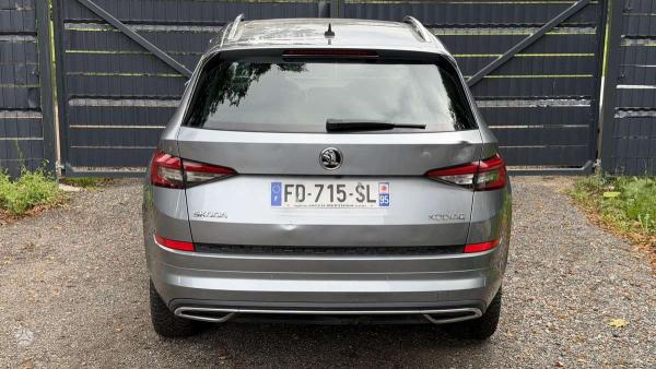 Skoda Kodiaq 2019 in Jonava on AUTOMOTO.COM.LV Grey Skoda Kodiaq 2019 in Jonava, with an engine capacity of 1.97 L and mileage of 240 thousand km for 11600 €, photo 11 on AUTOMOTO.COM.LV