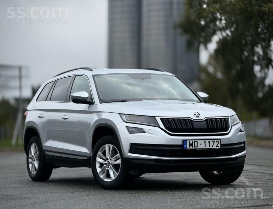Серый Шкода Kodiaq 2019 в Рига, объемом двигателя 1.50 л и пробегом 97 тыс. км за 18500 €, фото 3 на AUTOMOTO.COM.LV