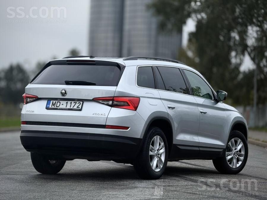 Серый Шкода Kodiaq 2019 в Рига, объемом двигателя 1.50 л и пробегом 97 тыс. км за 18500 €, фото 5 на AUTOMOTO.COM.LV