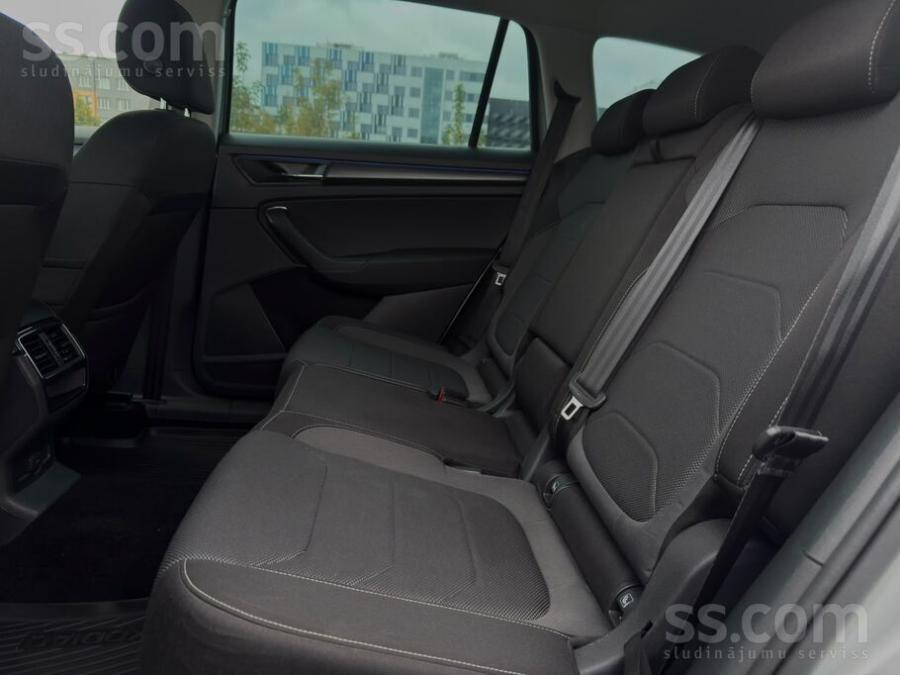 Серый Шкода Kodiaq 2019 в Рига, объемом двигателя 1.50 л и пробегом 97 тыс. км за 18500 €, фото 13 на AUTOMOTO.COM.LV