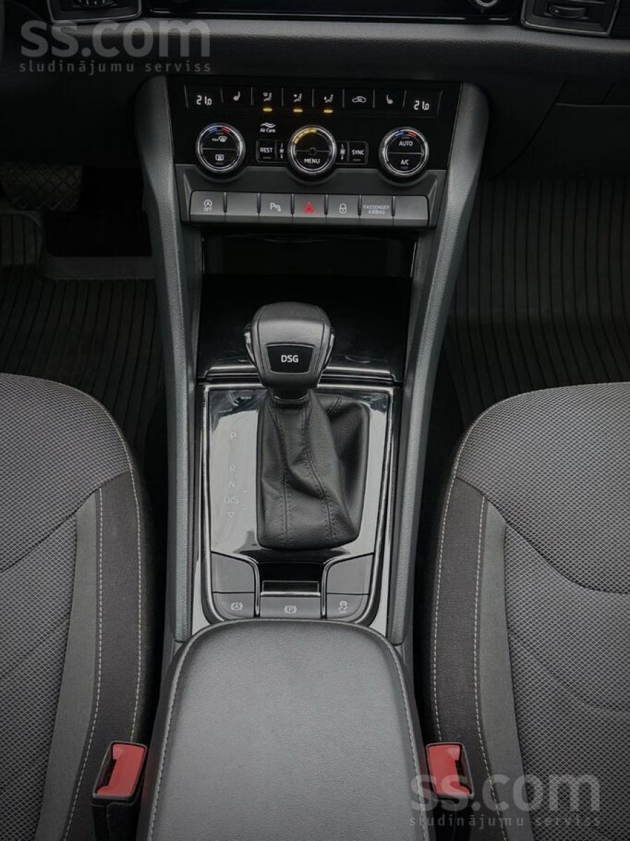 Серый Шкода Kodiaq 2019 в Рига, объемом двигателя 1.50 л и пробегом 97 тыс. км за 18500 €, фото 17 на AUTOMOTO.COM.LV