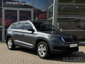 Grey Skoda Kodiaq 2020 in Valmiera, with an engine capacity of 1.50 L and mileage of 77 thousand km for 21900 €, photo 1 on AUTOMOTO.COM.LV