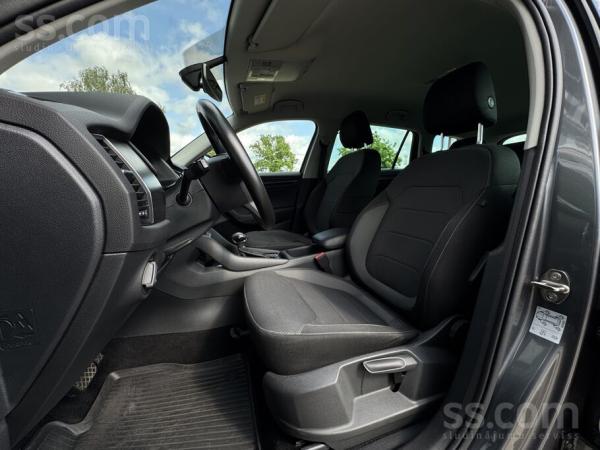 Grey Skoda Kodiaq 2020 in Valmiera, with an engine capacity of 1.50 L and mileage of 77 thousand km for 21900 €, photo 8 on AUTOMOTO.COM.LV