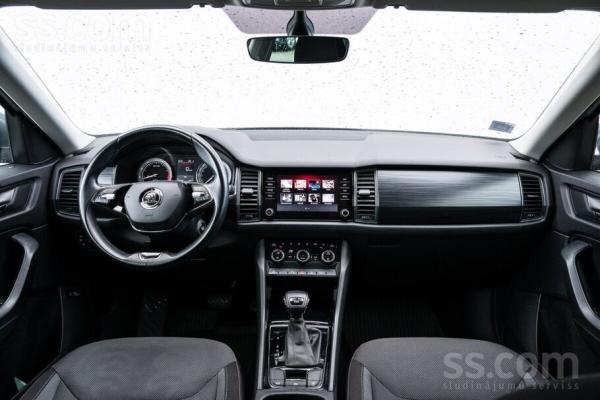 Grey Skoda Kodiaq 2020 in Riga, with an engine capacity of 1.50 L and mileage of 125 thousand km for 20950 €, photo 11 on AUTOMOTO.COM.LV