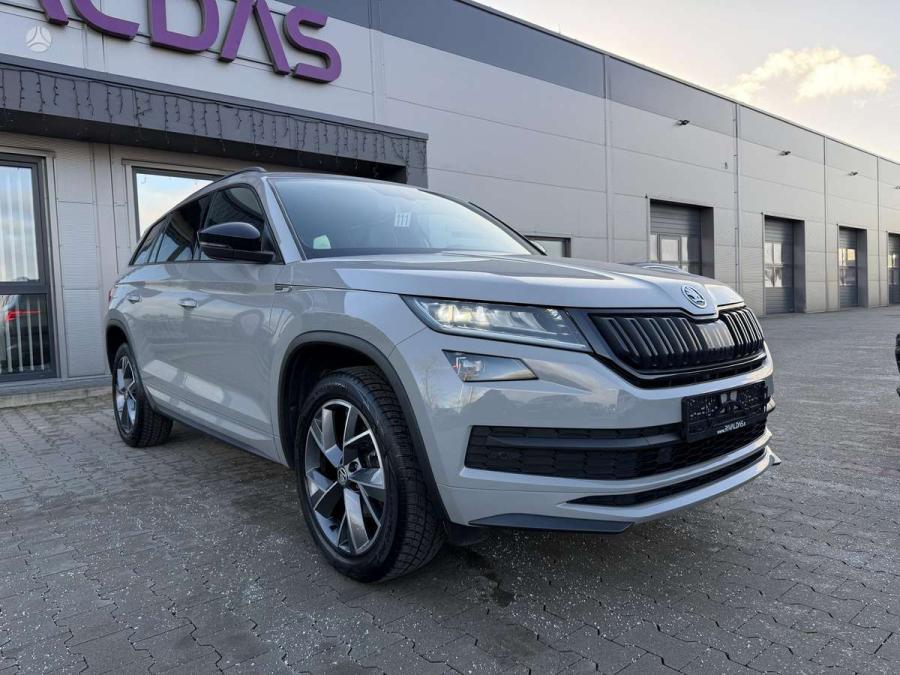 Pelēks Skoda Kodiaq 2020 Šauļi, ar dzinēja tilpumu 1.50 L un nobraukumu 149 tūkst. km par 21768 €, foto 2 vietnē AUTOMOTO.COM.LV