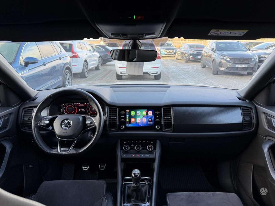 Pelēks Skoda Kodiaq 2020 Šauļi, ar dzinēja tilpumu 1.50 L un nobraukumu 149 tūkst. km par 21768 €, foto 18 vietnē AUTOMOTO.COM.LV
