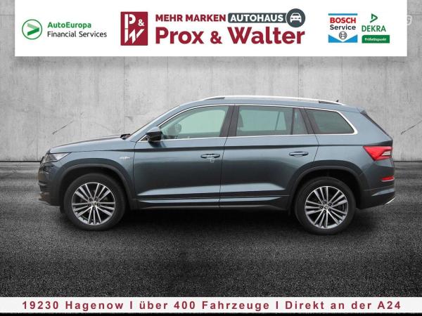 Pelēks Skoda Kodiaq 2020 Kauņa, ar dzinēja tilpumu 2.00 L un nobraukumu 73 tūkst. km par 33186 €, foto 4 vietnē AUTOMOTO.COM.LV
