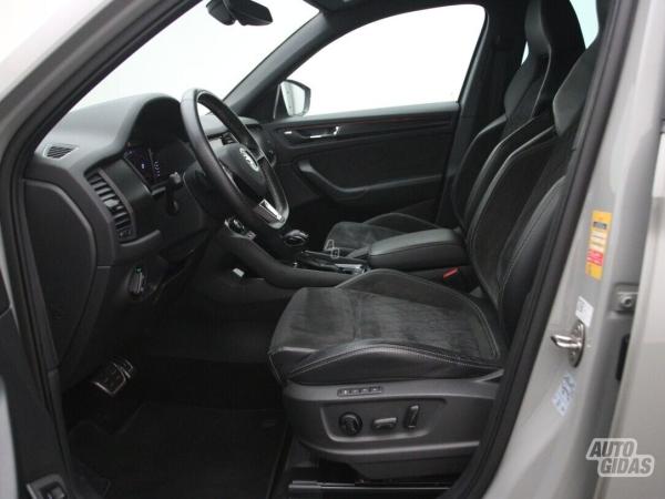 Grey Skoda Kodiaq 2020 in Vilnius, with an engine capacity of 1.50 L and mileage of 209 thousand km for 21699 €, photo 4 on AUTOMOTO.COM.LV