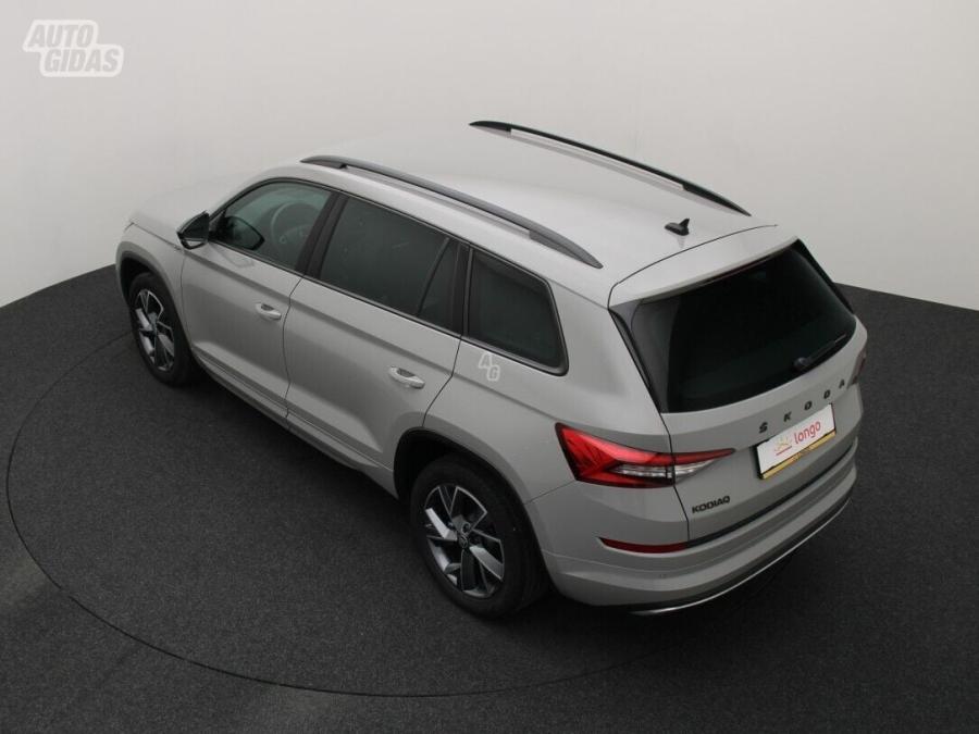 Grey Skoda Kodiaq 2020 in Vilnius, with an engine capacity of 1.50 L and mileage of 209 thousand km for 21699 €, photo 12 on AUTOMOTO.COM.LV