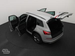 Grey Skoda Kodiaq 2020 in Vilnius, with an engine capacity of 1.50 L and mileage of 209 thousand km for 21699 €, photo 13 on AUTOMOTO.COM.LV