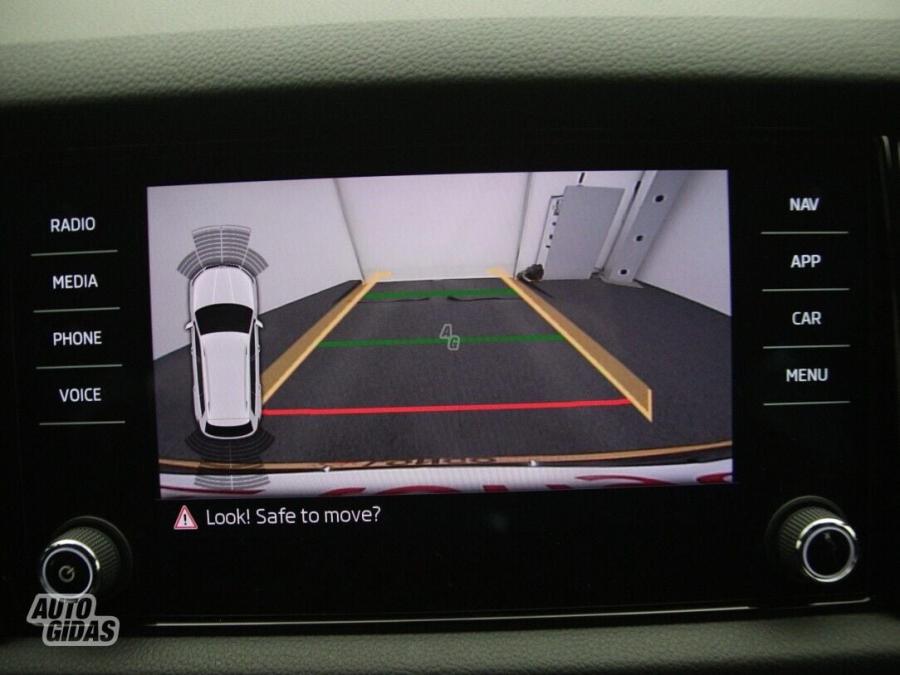 Grey Skoda Kodiaq 2020 in Vilnius, with an engine capacity of 1.50 L and mileage of 209 thousand km for 21699 €, photo 25 on AUTOMOTO.COM.LV