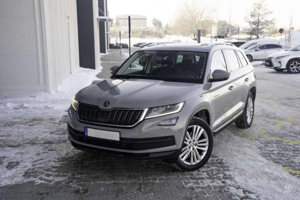 Pelēks Skoda Kodiaq 2020 Viļņa, ar dzinēja tilpumu 1.50 L un nobraukumu 195 tūkst. km par 22000 €, foto 1 vietnē AUTOMOTO.COM.LV