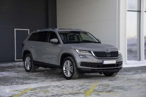 Grey Skoda Kodiaq 2020 in Vilnius, with an engine capacity of 1.50 L and mileage of 195 thousand km for 22000 €, photo 9 on AUTOMOTO.COM.LV