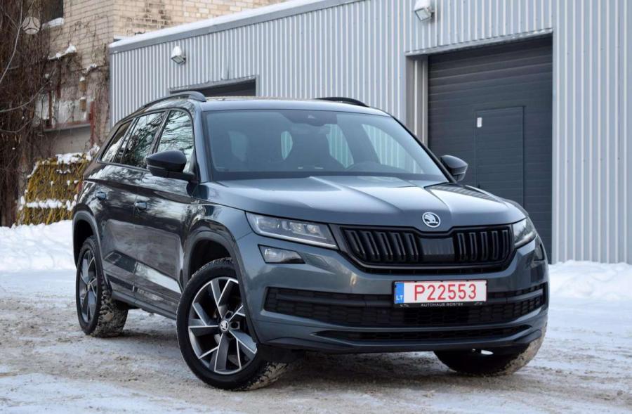 Серый Шкода Kodiaq 2020 в Вильнюс, объемом двигателя 1.97 л и пробегом 235 тыс. км за 20950 €, фото 1 на AUTOMOTO.COM.LV
