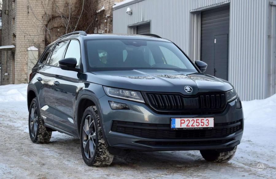 Серый Шкода Kodiaq 2020 в Вильнюс, объемом двигателя 1.97 л и пробегом 235 тыс. км за 20950 €, фото 6 на AUTOMOTO.COM.LV