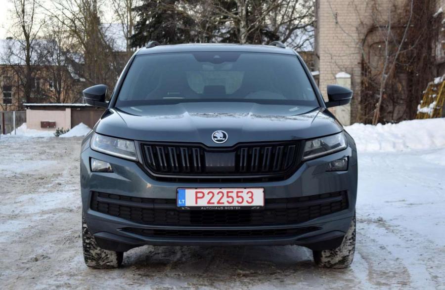 Серый Шкода Kodiaq 2020 в Вильнюс, объемом двигателя 1.97 л и пробегом 235 тыс. км за 20950 €, фото 9 на AUTOMOTO.COM.LV