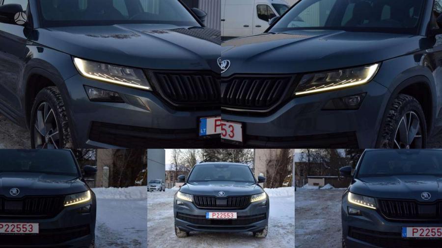 Серый Шкода Kodiaq 2020 в Вильнюс, объемом двигателя 1.97 л и пробегом 235 тыс. км за 20950 €, фото 19 на AUTOMOTO.COM.LV