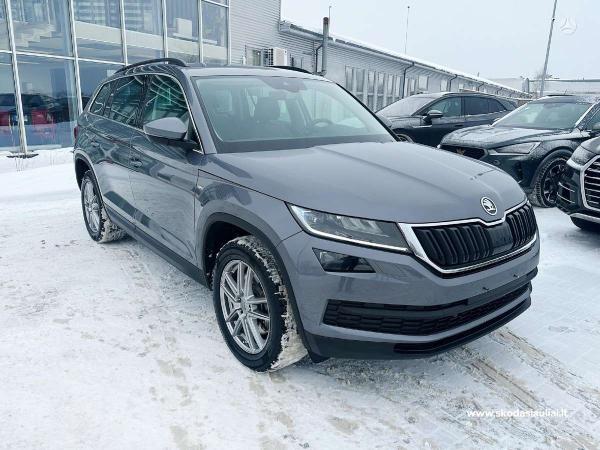 Pelēks Skoda Kodiaq 2020 Šauļi, ar dzinēja tilpumu 1.98 L un nobraukumu 100 tūkst. km par 24900 €, foto 3 vietnē AUTOMOTO.COM.LV