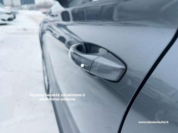 Pelēks Skoda Kodiaq 2020 Šauļi, ar dzinēja tilpumu 1.98 L un nobraukumu 100 tūkst. km par 24900 €, foto 11 vietnē AUTOMOTO.COM.LV