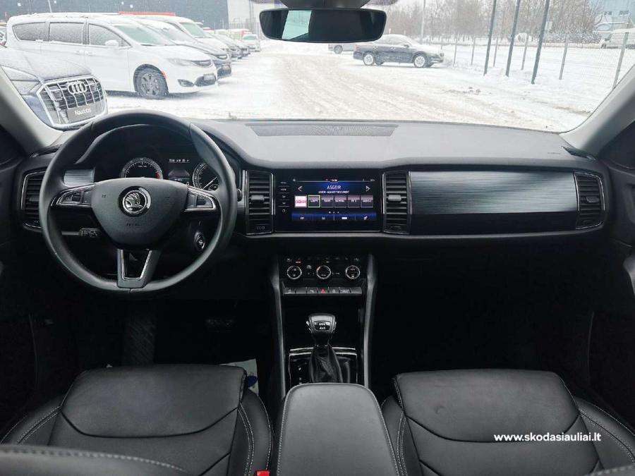 Pelēks Skoda Kodiaq 2020 Šauļi, ar dzinēja tilpumu 1.98 L un nobraukumu 100 tūkst. km par 24900 €, foto 16 vietnē AUTOMOTO.COM.LV
