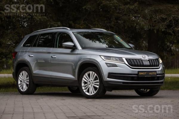 Grey Skoda Kodiaq 2020 in Jelgava, with an engine capacity of 1.50 L and mileage of 0 thousand km for 17500 €, photo 2 on AUTOMOTO.COM.LV