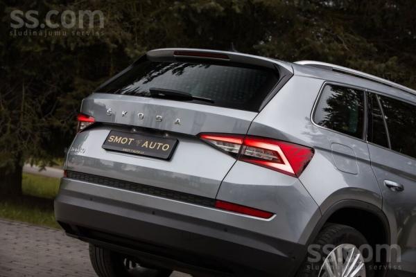 Grey Skoda Kodiaq 2020 in Jelgava, with an engine capacity of 1.50 L and mileage of 0 thousand km for 17500 €, photo 4 on AUTOMOTO.COM.LV