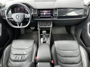 Grey Skoda Kodiaq 2020 in Avizieniai, with an engine capacity of 2.00 L and mileage of 171 thousand km for 19850 €, photo 6 on AUTOMOTO.COM.LV