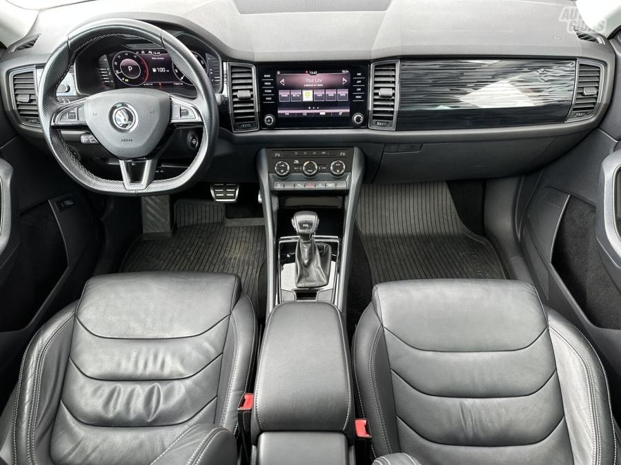 Grey Skoda Kodiaq 2020 in Avizieniai, with an engine capacity of 2.00 L and mileage of 171 thousand km for 19850 €, photo 6 on AUTOMOTO.COM.LV