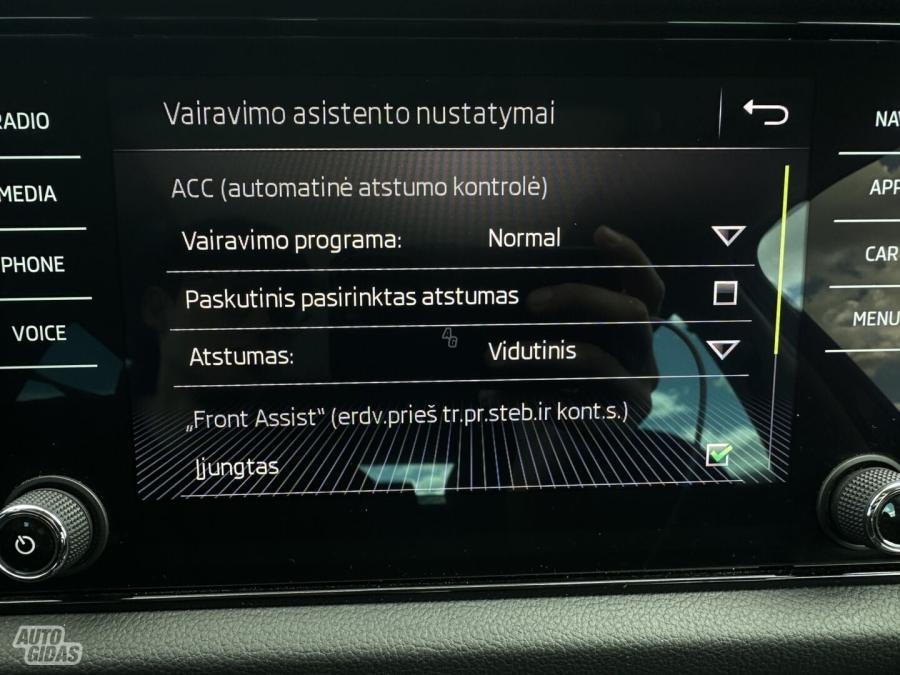 Grey Skoda Kodiaq 2020 in Avizieniai, with an engine capacity of 2.00 L and mileage of 171 thousand km for 19850 €, photo 22 on AUTOMOTO.COM.LV