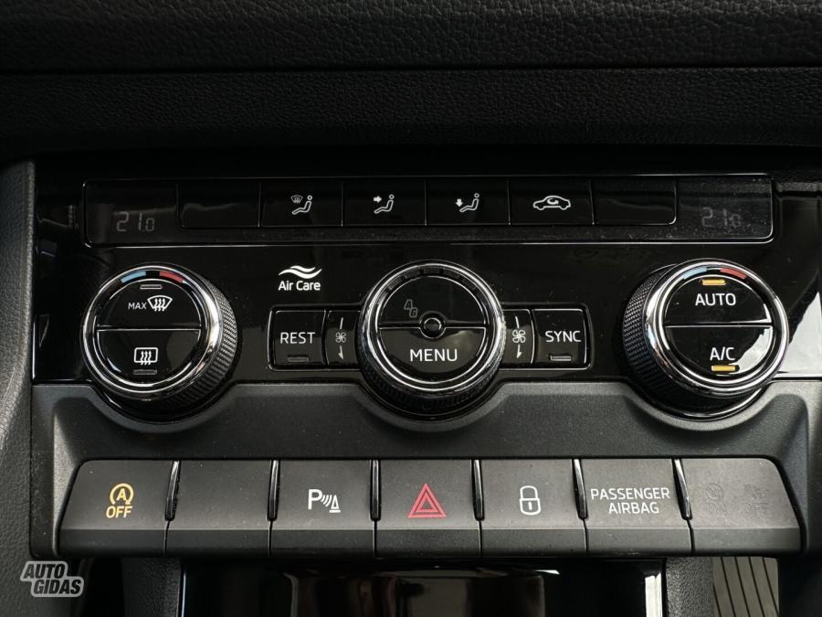 Grey Skoda Kodiaq 2020 in Avizieniai, with an engine capacity of 2.00 L and mileage of 171 thousand km for 19850 €, photo 24 on AUTOMOTO.COM.LV