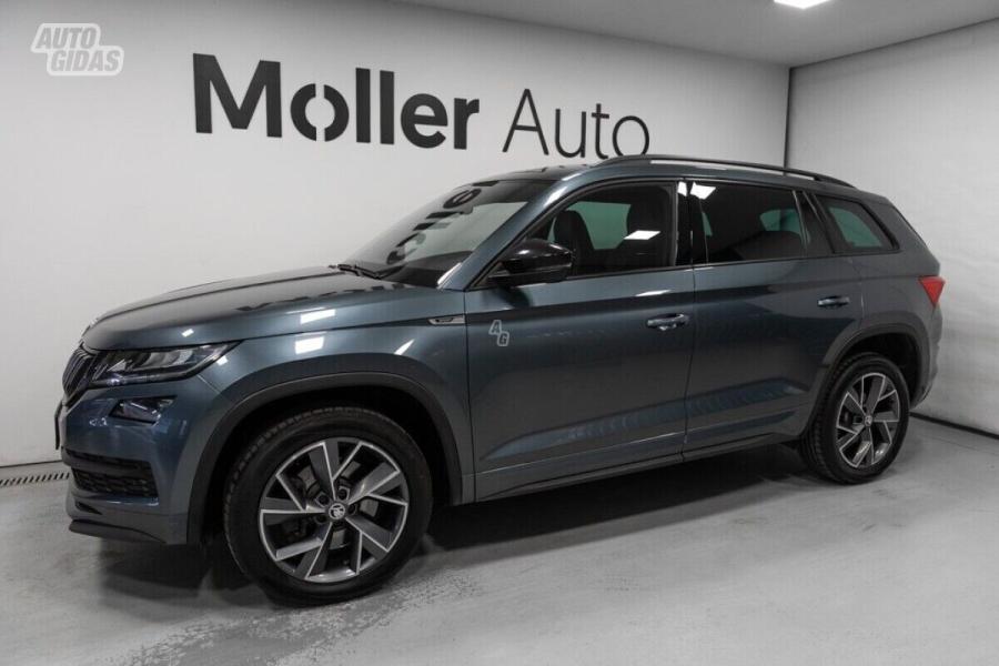 Серый Шкода Kodiaq 2020 в Вильнюс, объемом двигателя 2.00 л и пробегом 159 тыс. км за 30950 €, фото 3 на AUTOMOTO.COM.LV