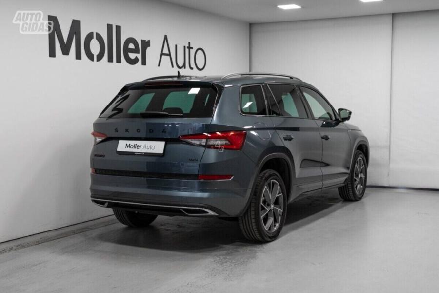 Серый Шкода Kodiaq 2020 в Вильнюс, объемом двигателя 2.00 л и пробегом 159 тыс. км за 30950 €, фото 4 на AUTOMOTO.COM.LV