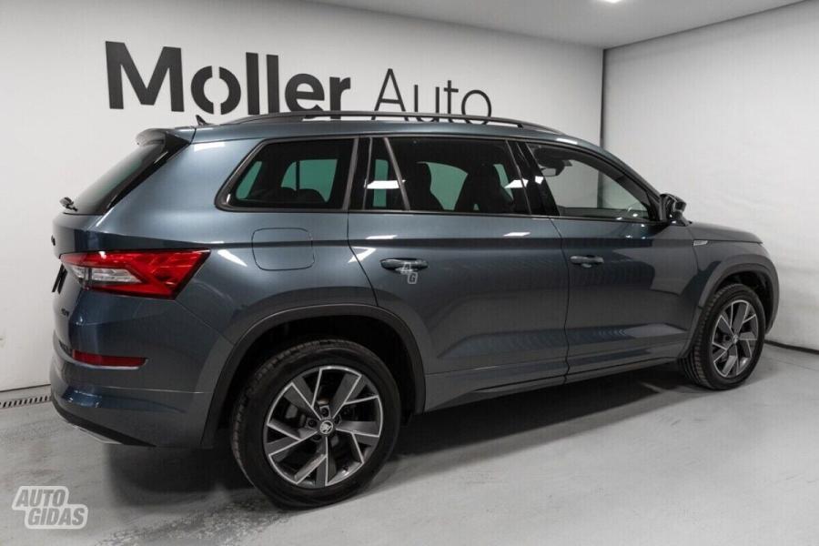 Серый Шкода Kodiaq 2020 в Вильнюс, объемом двигателя 2.00 л и пробегом 159 тыс. км за 30950 €, фото 5 на AUTOMOTO.COM.LV